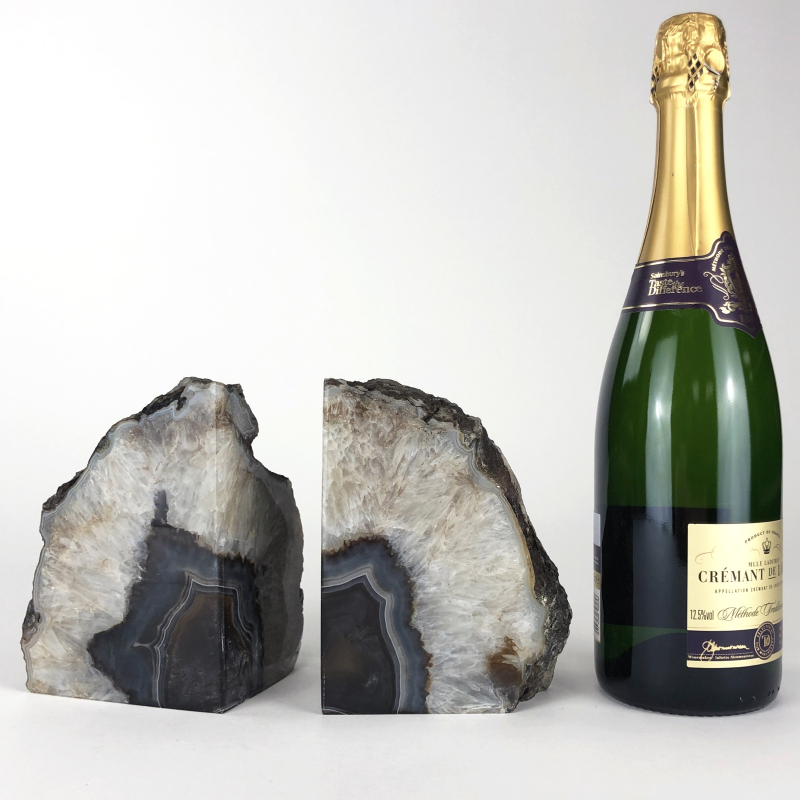 Navy Blue Mineral Bookends (T5587) - TYSON - DECORATIVE LIGHTING AND ...